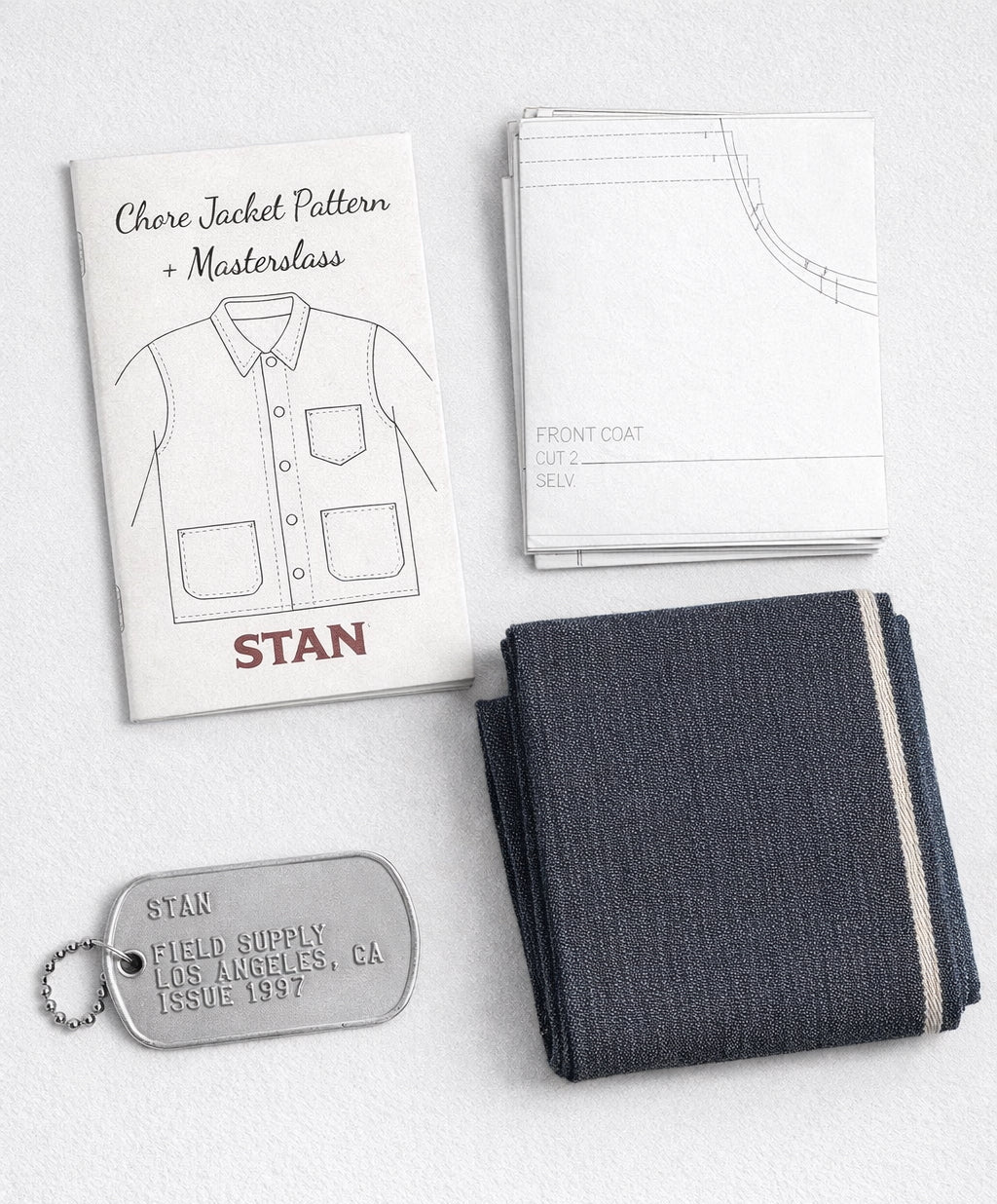 STAN Chore Jacket Pattern + Masterclass – Stan